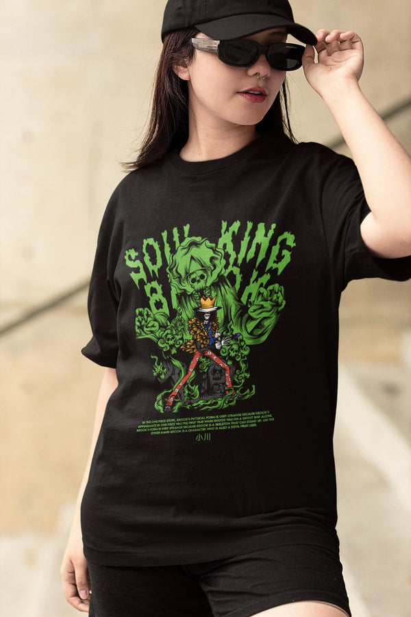 Brook Soul King (One Piece) Unisex Oversized T-shirt – The Urban Walks