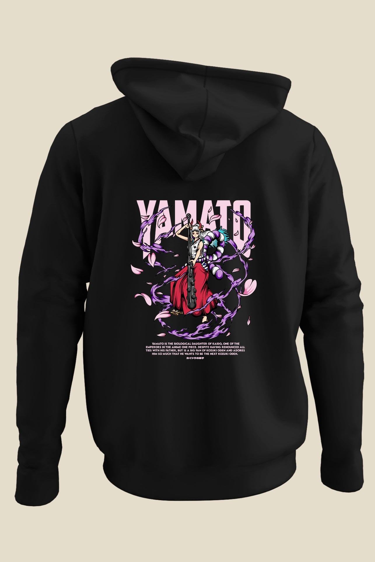 Yamato (One Piece) Unisex Hoodie (Back Side Printed) – The Urban Walks